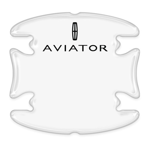 Lincoln Aviator Universal Car Door Handle Cup Protector Clear Decal ...