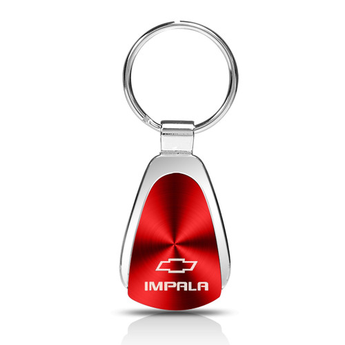 Chevrolet Impala Red Tear Drop Key Chain - Car Beyond Store