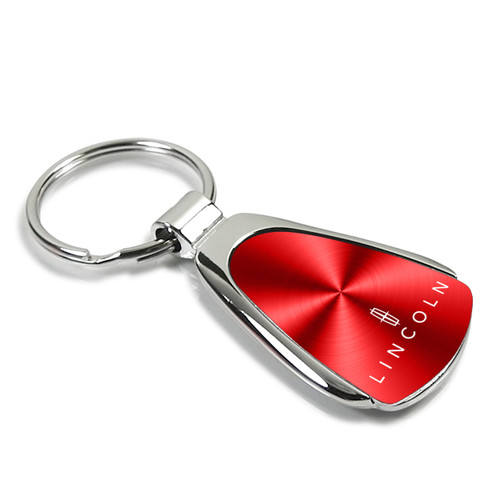 Lincoln Red Tear Drop Key Chain - Car Beyond Store