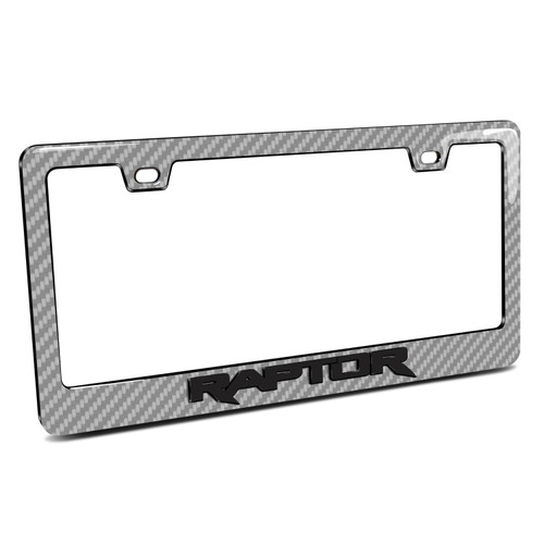Ford F-150 Raptor in 3D on Silver Real 3K Carbon Fiber Finish ABS ...