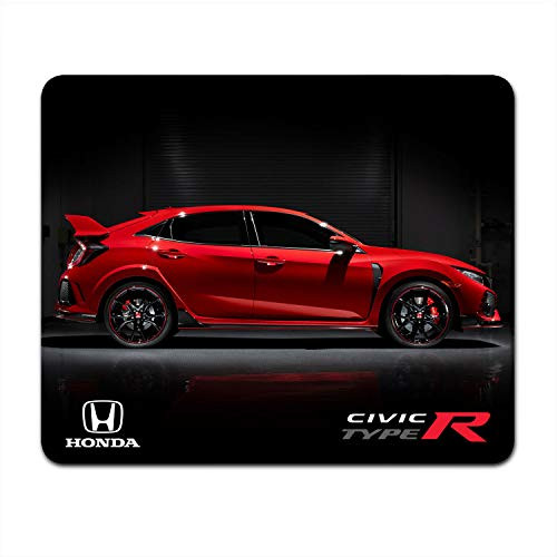 Honda Civic Type-R in Red Side View Graphic PC Mouse Pad for Gaming and ...