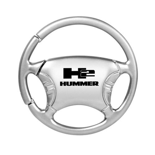 HUMMER H2 Logo Steering Wheel Key Chain - Car Beyond Store