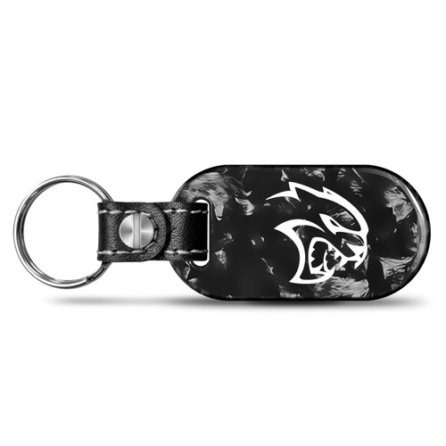 Dodge SRT Hellcat LED Printed on Real Forged Carbon Fiber Tag Style Key ...