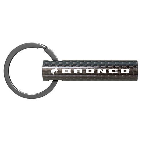 Ford Bronco Black Real Carbon Fiber Custom Designed Tube Style Key ...