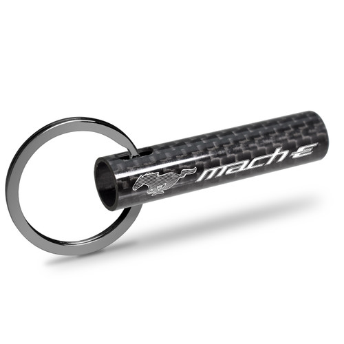 Ford Mustang Mach-E Black Real Carbon Fiber Custom Designed Tube Style ...