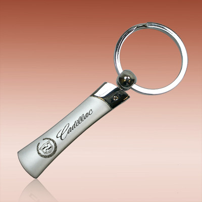Cadillac Logo Blade Style Metal Key Chain - Car Beyond Store