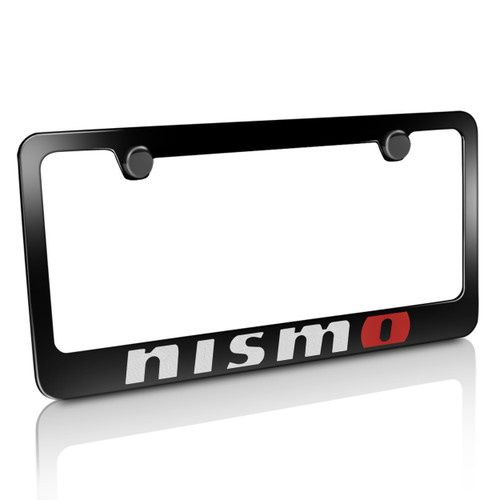 Nissan NISMO Black Metal License Plate Frame - Car Beyond Store
