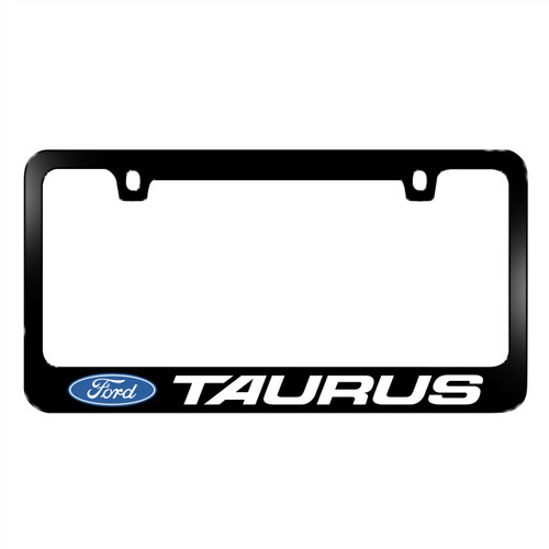 Ford Taurus Black Metal License Plate Frame - Car Beyond Store