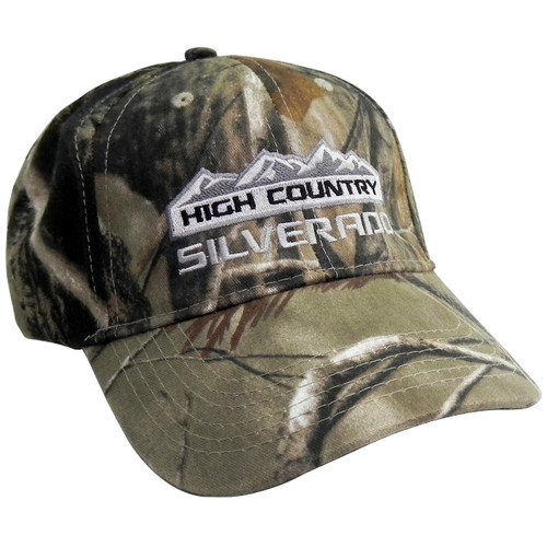 Chevrolet Silverado High Country Realtree Camo Baseball Cap - Car ...
