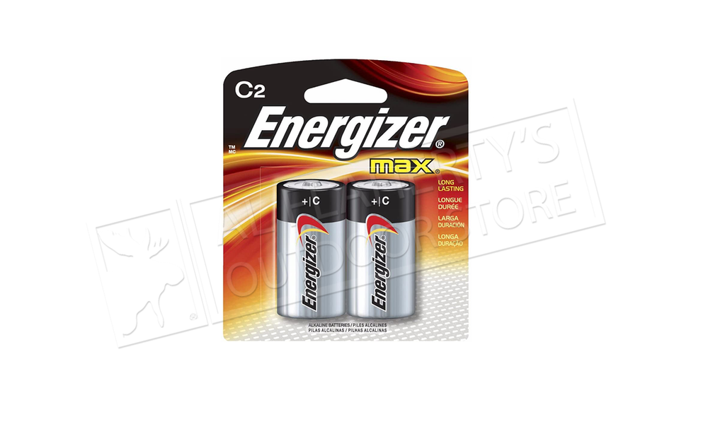 Energizer MAX C Batteries - Pack of 2 #E93BP2 - Al Flaherty's Outdoor Store