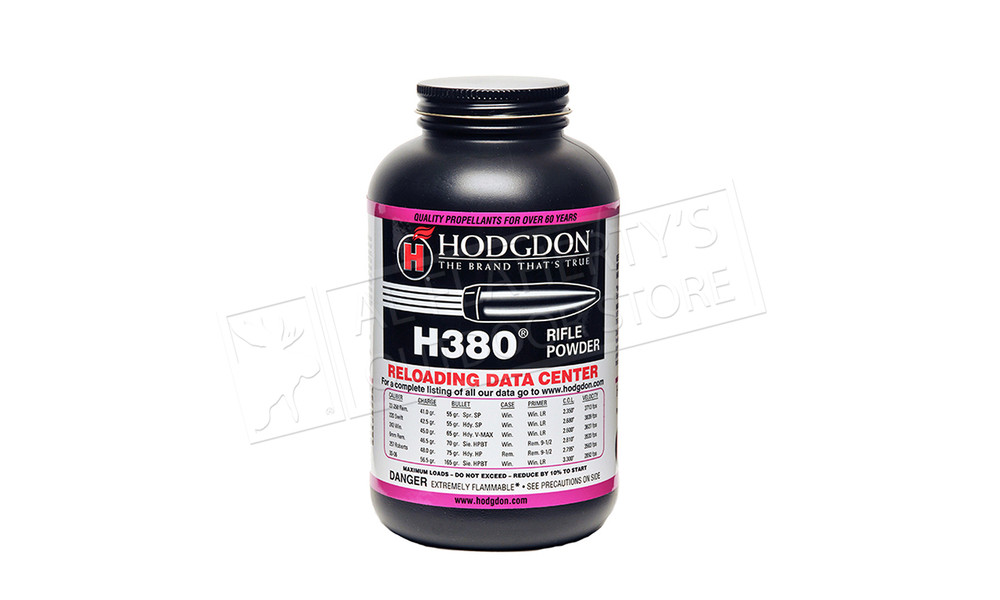 Hodgdon 380 Smokeless Rifle Powder #H380 - Al Flaherty's Outdoor Store
