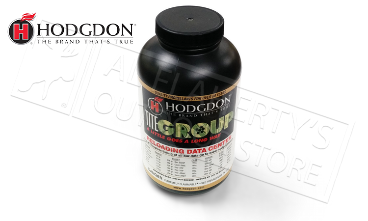 Hodgdon Titegroup Pistol Powder, 1 lb. #TG1 - Al Flaherty's Outdoor Store