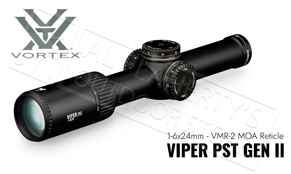 Vortex Viper PST Gen II SFP Scope 5-25x50mm with EBR-4 MOA Reticle #PST ...