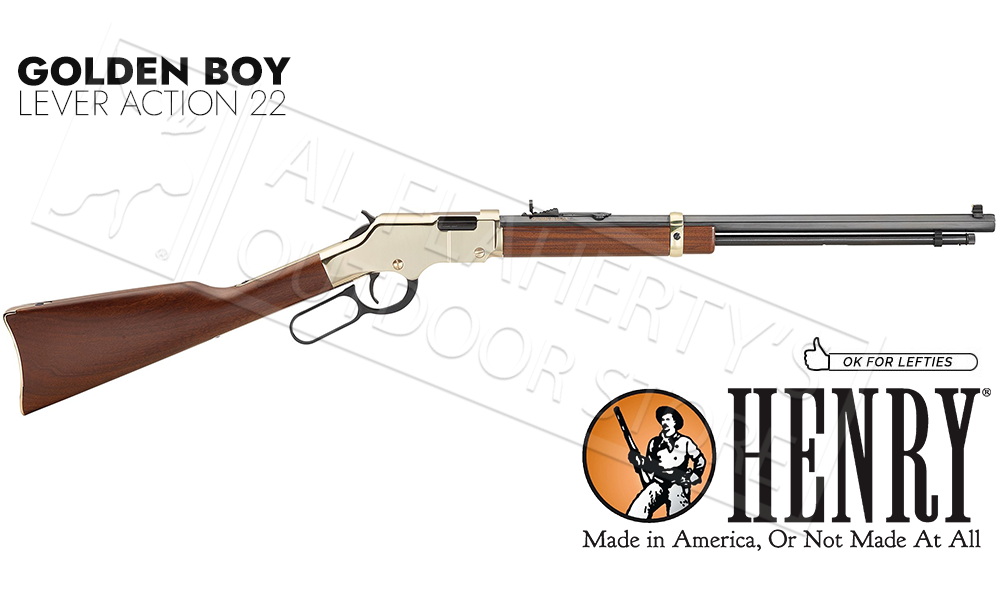Henry Mare's Leg Lever Action Rifle 22S/LR #H001ML - Al Flaherty's ...