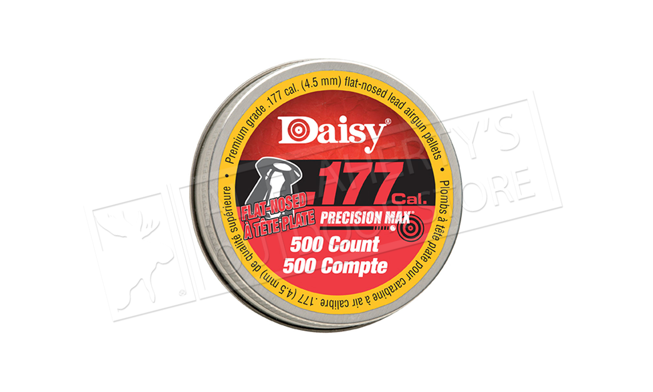 Daisy .177 Flat Pellets 500 Tin #987597-406 - Al Flaherty's Outdoor Store