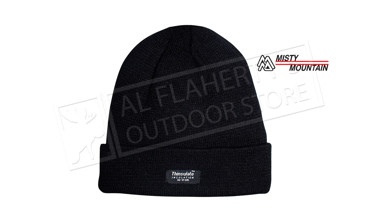 Misty Mountain Thinsulate Acrylic Toque #841 Black - Al Flaherty's ...