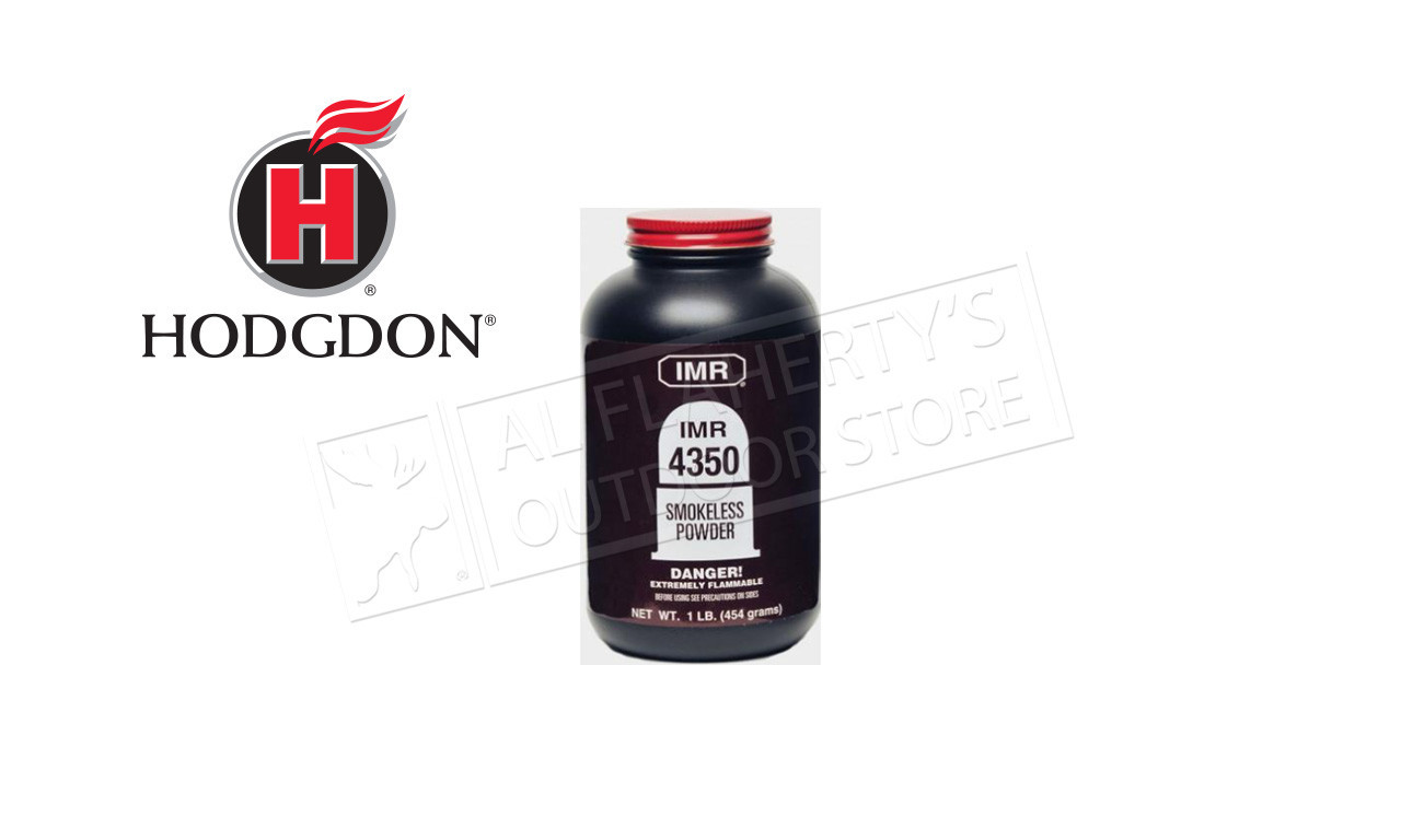 IMR Powder Co 4350 Smokeless Rifle Powder, 1 lb. Bottle #943501 - Al ...