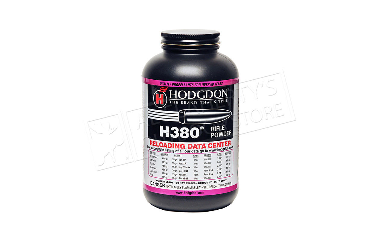 Hodgdon 380 Smokeless Rifle Powder #H380 - Al Flaherty's Outdoor Store