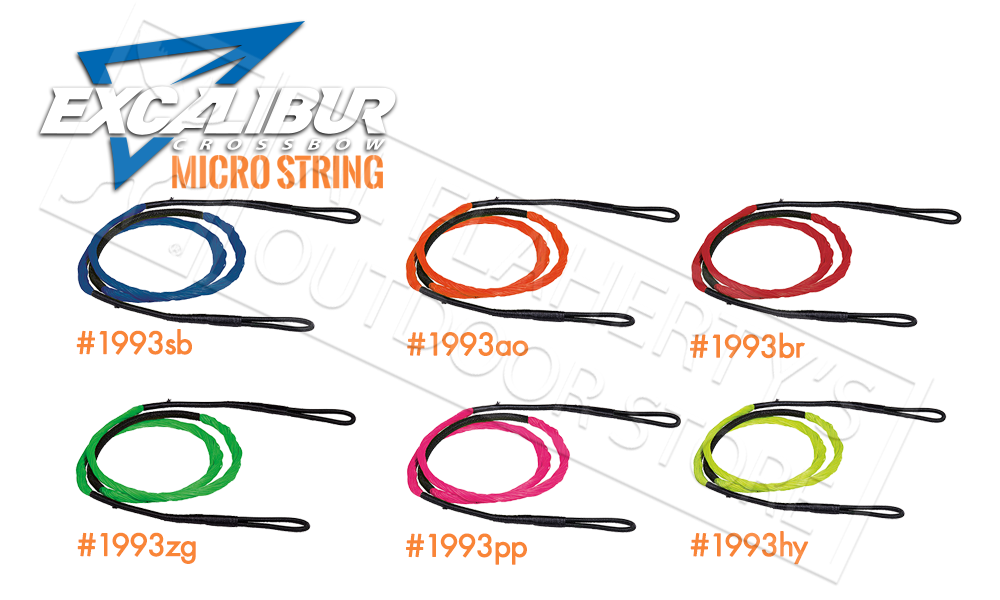 Excalibur Micro Crossbow Strings, Various Colours #1993x - Al Flaherty ...