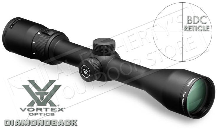 Vortex Diamondback 3-9x40mm Scope with Dead Hold BDC Reticle #DBK-01 ...