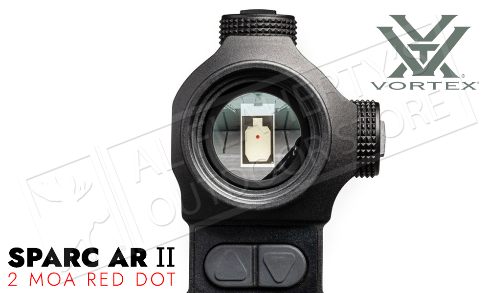 Vortex SPARC AR 2 Red Dot with Multi-Height Mount - 2 MOA (LED Upgrade) #SPC-AR2 - Al Flaherty's ...