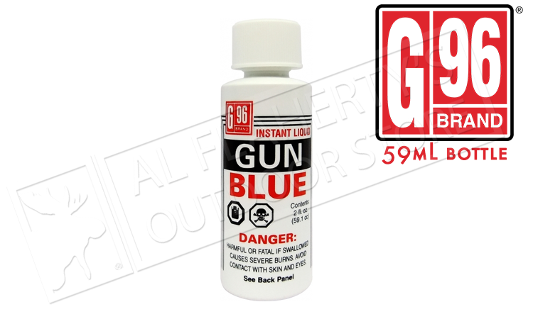 G96 Gun Blue Liquid, 59mL Bottle #1069 - Al Flaherty's Outdoor Store