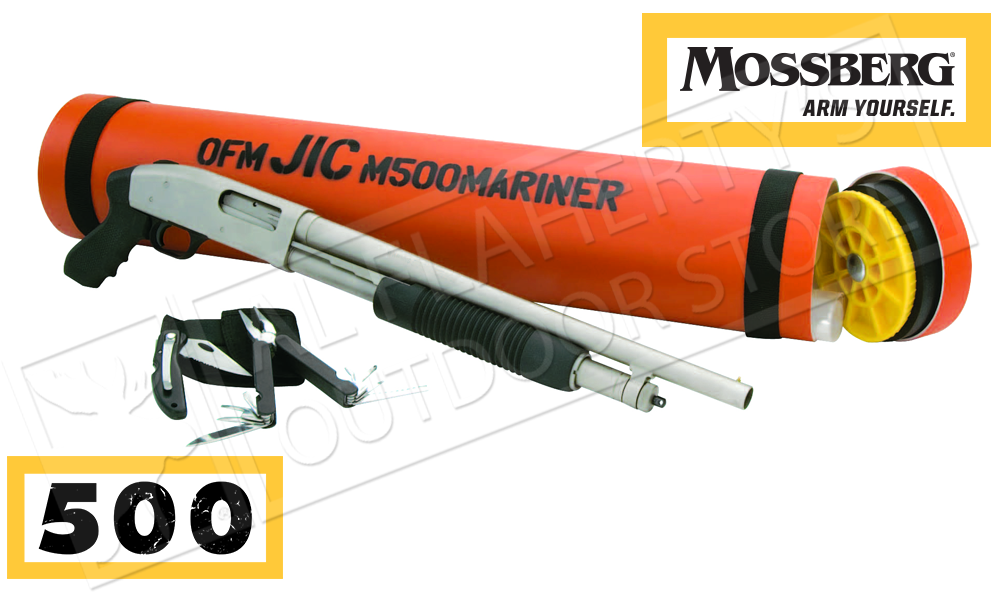 Mossberg 500 JIC Mariner, 12 Gauge, 18.5" Barrel, 3" Chamber #52340 ...