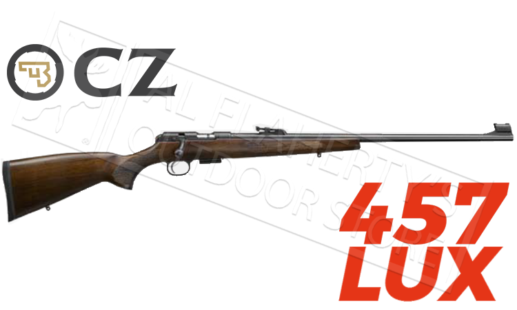 CZ 457 Lux Rimfire Rifle - Various Calibers - Al Flahertys Outdoor Store