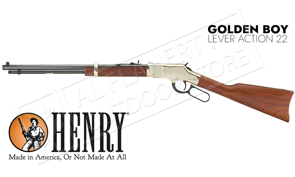 Henry Mare's Leg Lever Action Rifle 22S/LR #H001ML - Al Flaherty's ...