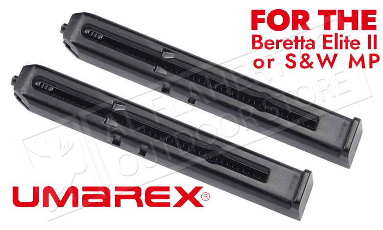 Umarex Magazines, .177 Caliber for Umarex Beretta Elite II & S&W M&P ...