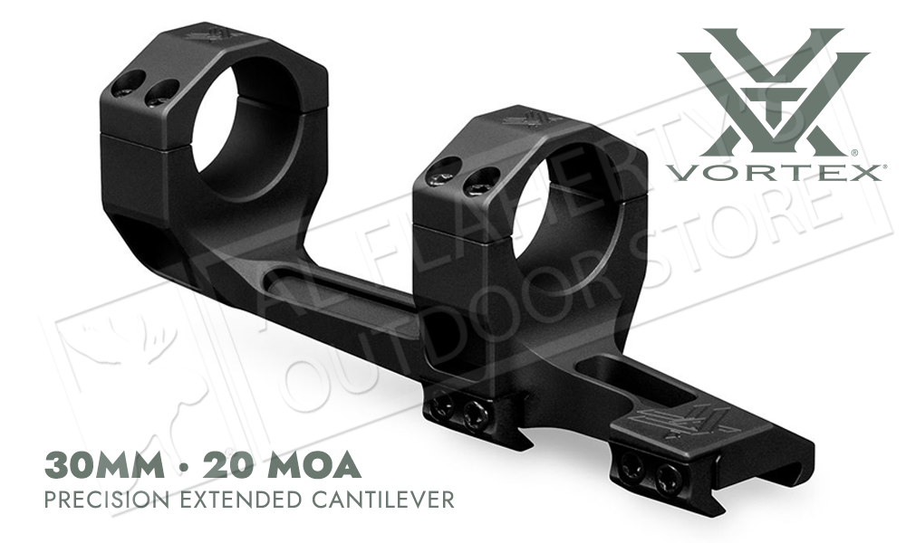 Vortex Precision Extended Cantilever Mount - 30mm 20 MOA #CM-530-20 ...