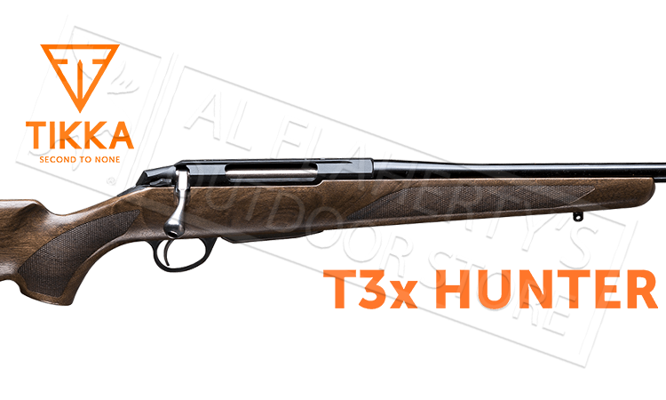 Tikka T3x Hunter Rifle, Walnut with Blued Barrel - Various Calibers ...