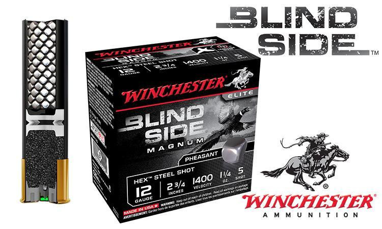 Winchester Blind Side Shells 12 Gauge 2-3/4" Shot, Boxes of 25 #SBSPH12 ...
