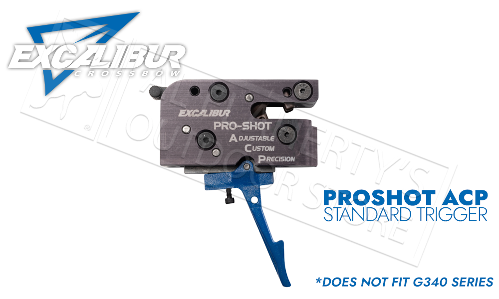 Excalibur Pro Shot ACP Trigger - Fits Most Standard Models - Al ...