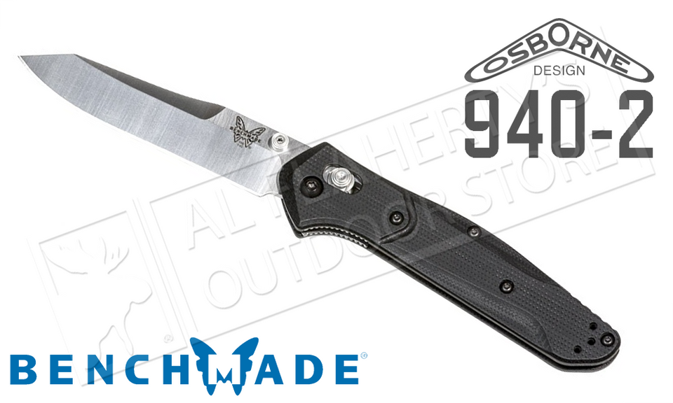 Benchmade 940 Osborne EDC Folding Knife #940-2 - Al Flahertys Outdoor Store