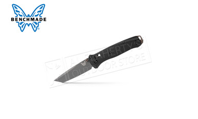 Benchmade 537 Bailout Tanto Folding Knife, Black Aluminum #537GY-03 ...
