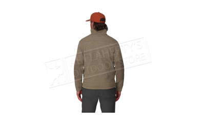 Simms Men's Harbor Fleece Jacket, Sturgeon Heather #14216-1370 - Al ...