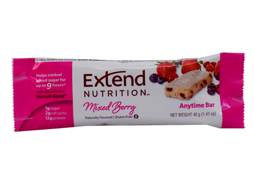 Extend Bar Mixed Berry Delight Extend Nutrition Anytime Bar | Blackwood ...