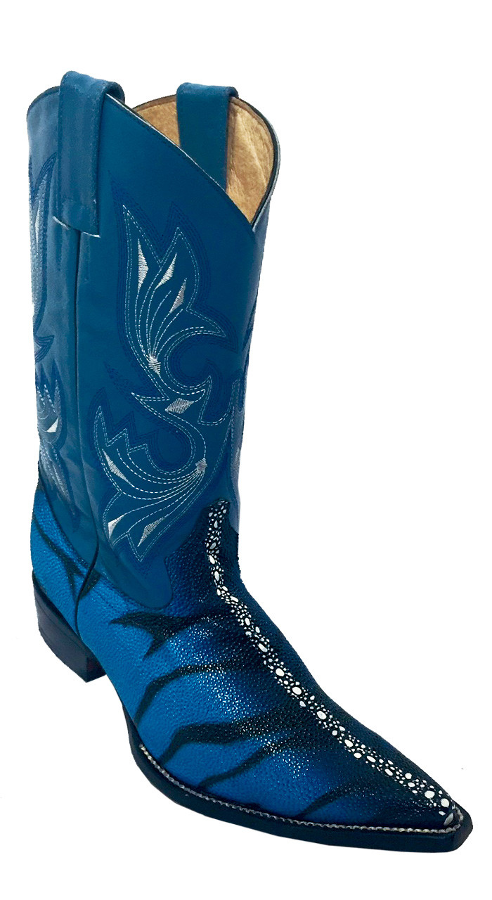 Stingray Striped Boots-Botas Mantarraya Zebrada - Vellanova