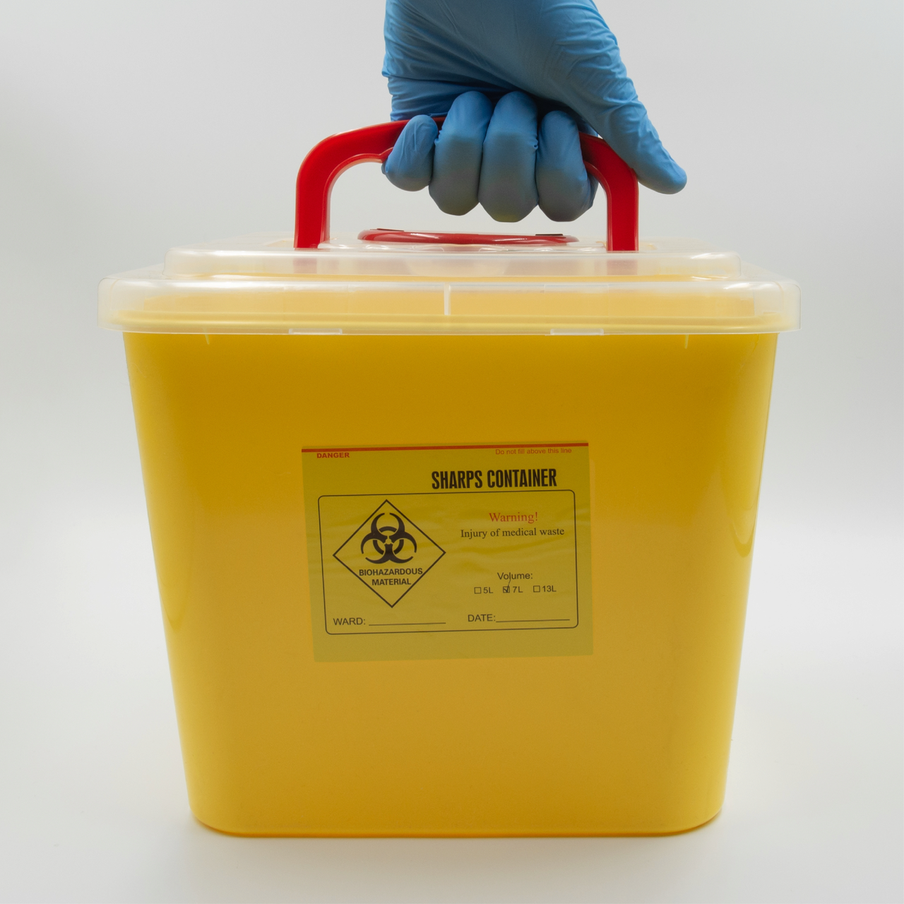 7 Liter Square Sharp Container - Kashi Scientific