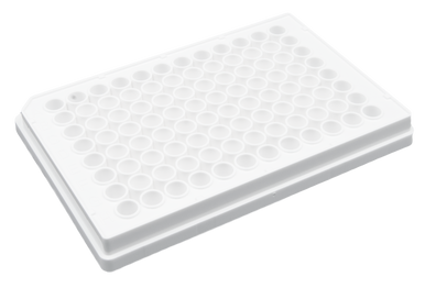96-Well White Microplate with Flat Bottom - Kashi Scientific