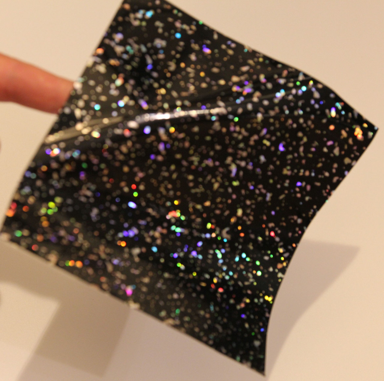 Black glitter tile stickers 6x6 inch glitter Tile transfers 15cm x 15cm