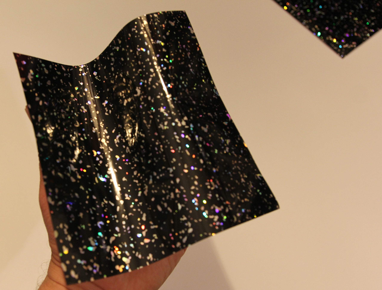 20pcs Black Glitter Tile Stickers for 6x6 inch Tile 15x15 cm Sparkle ...