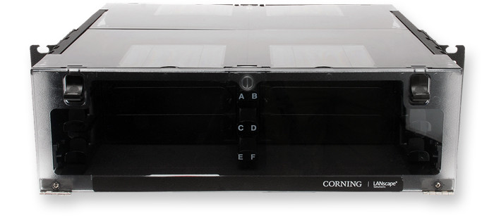 Corning CCH-03U Fiber Distribution Panel 3RU 6 Position Empty ...