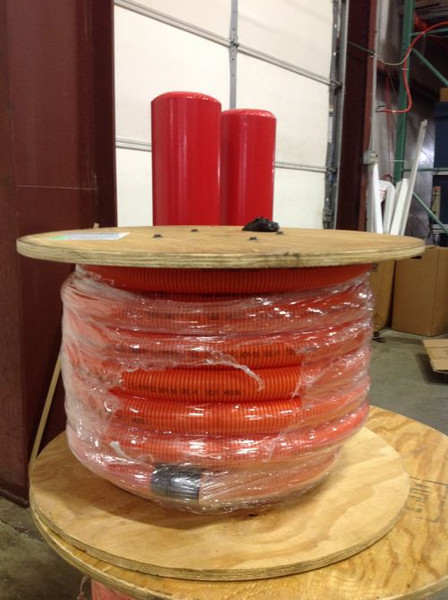 TXM Innerduct 1.25" Orange Plenum-Gard w/Tape - Flexible - Sold Per Ft ...