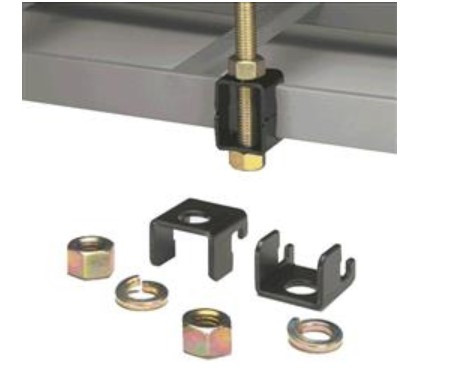 Commscope FGS-HLDR-A Ladder Rack Bracket Kit for Radiused Ladder Rake 5 ...