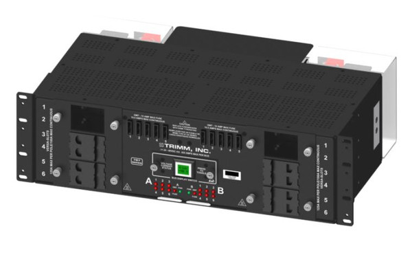 Trimm 7873001211-A Versatile Breaker / Fuse Panel Dual Bus 6/6 Versa ...