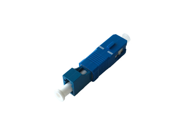 LC Female-SC Male Single Mode Simplex Fiber Optic Adapter - Telexpress ...