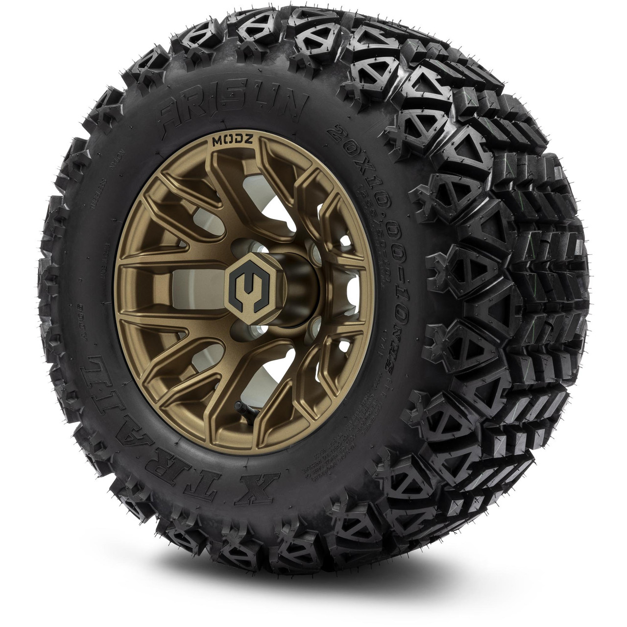 MODZ® 10" Off Road Golf Cart Wheels & Tire Combos