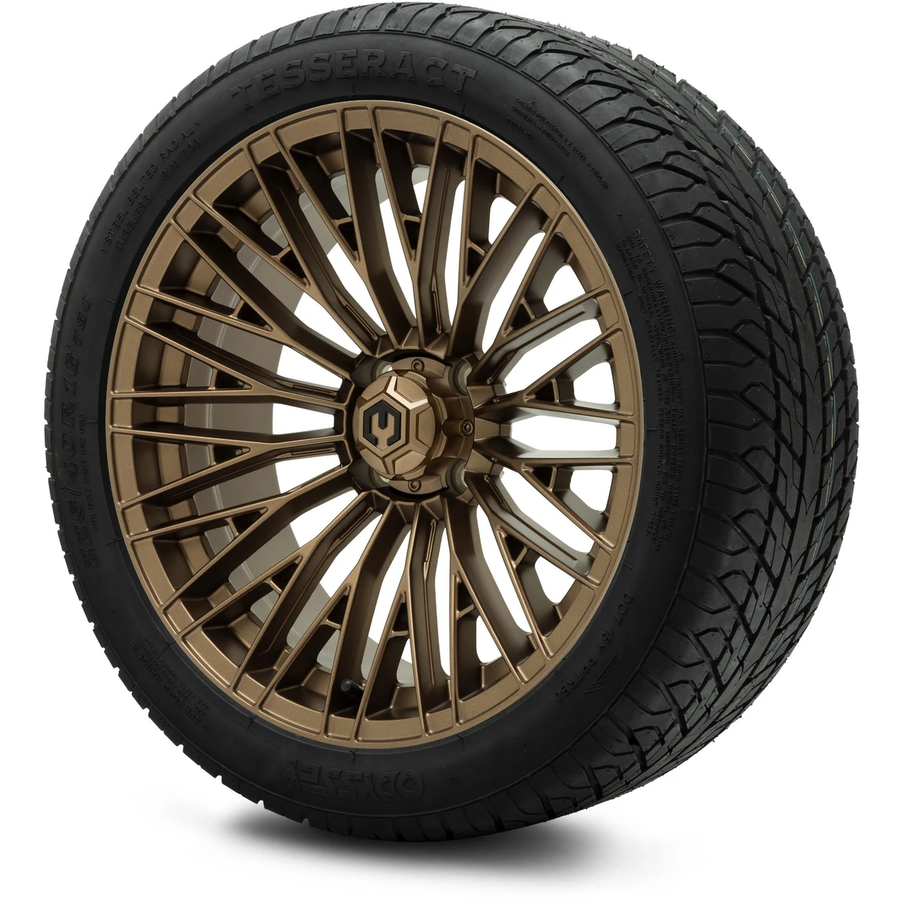 MODZ® 16" Reaper Bronze Wheels and Street Tires Combo